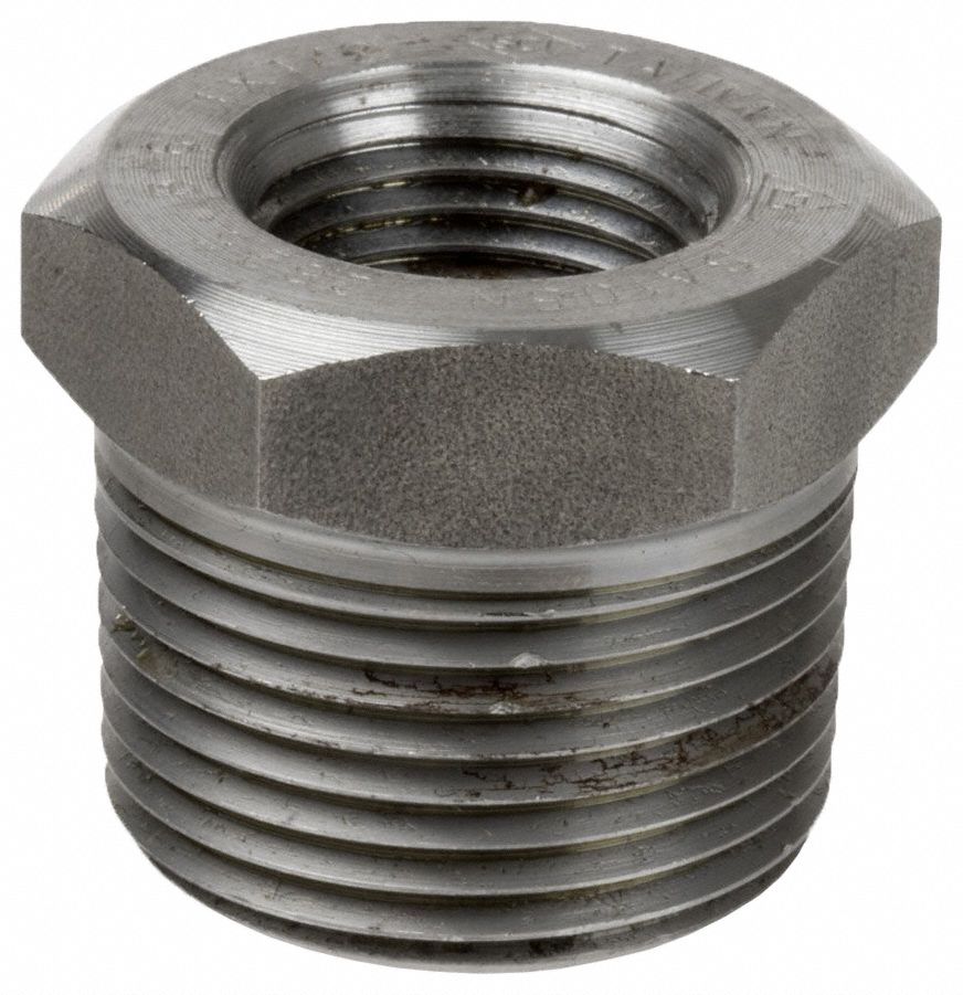 Hex Bushing,Forged,3000,2X3/4" - Grainger