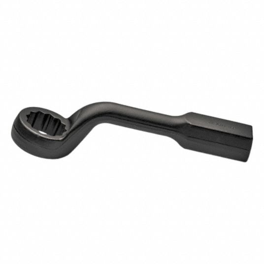 WRIGHT TOOL, Forged Steel, Black Oxide, Striking Face Box Wrench ...