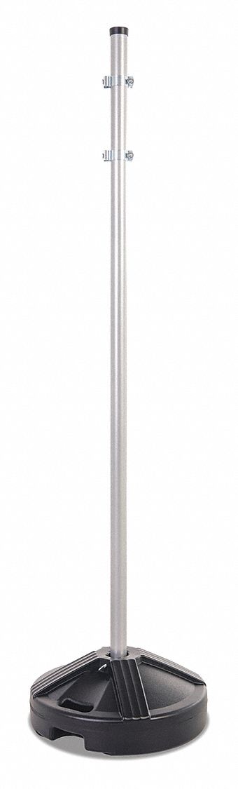 Sign Post,Hardware,Unfilled Base - 196Y82|U2205 - Grainger