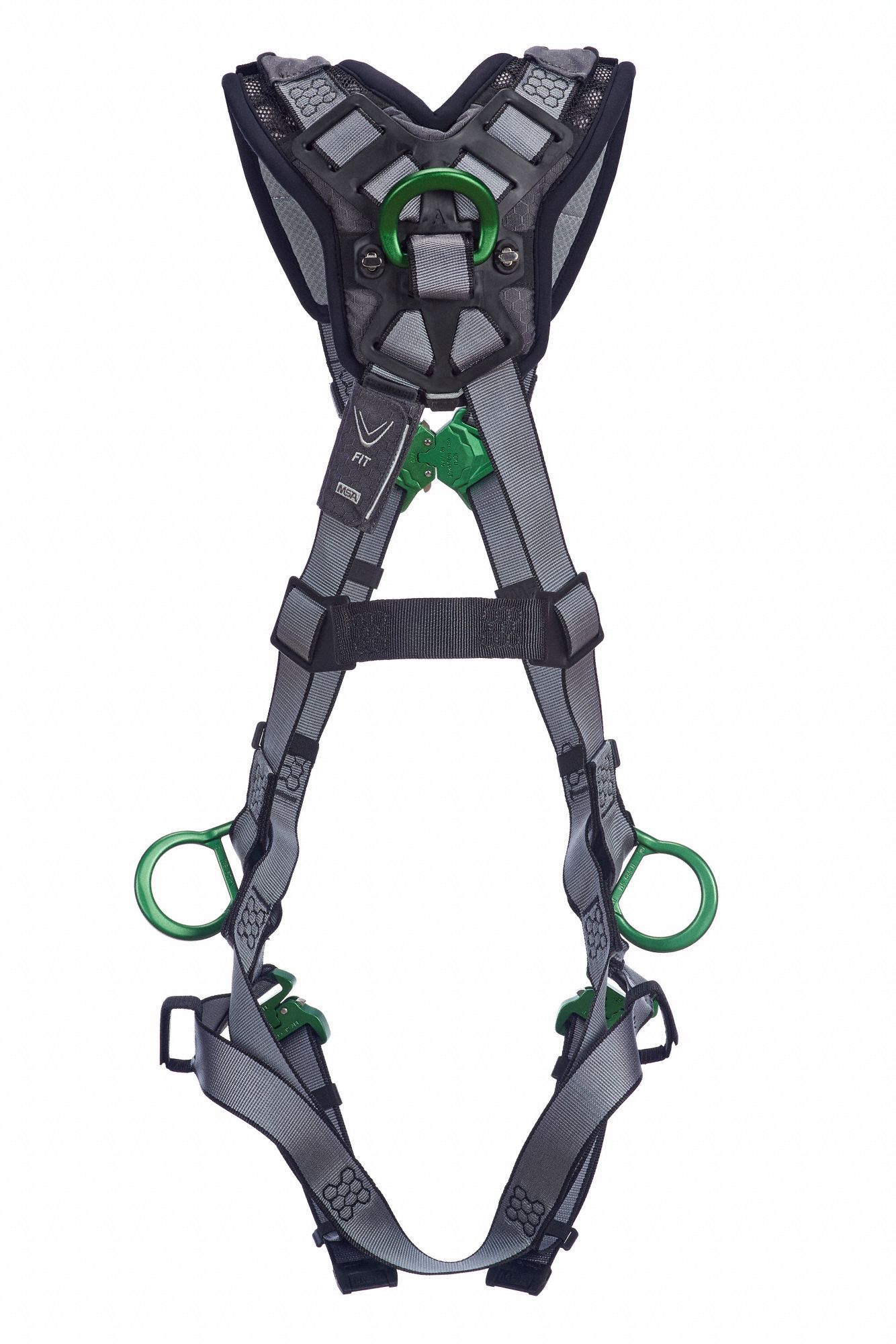 MSA Full Body Harness: Confined Space/Positioning, Vest Harness, Back ...