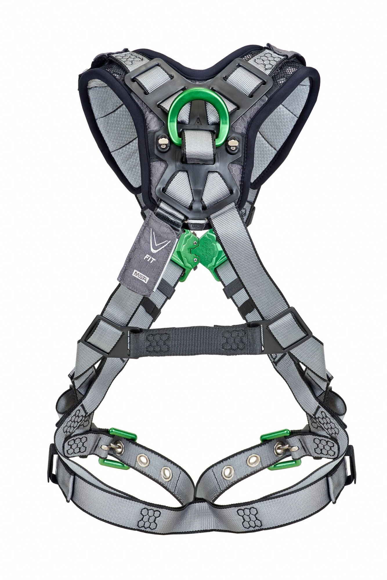 MSA Full Body Harness: Confined Space, Vest Harness, Back/Shoulder ...