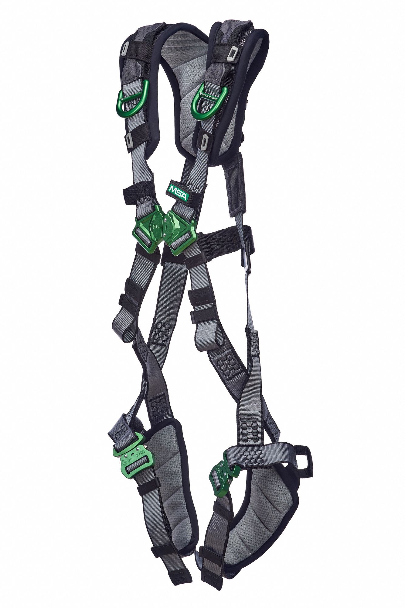 MSA Full Body Harness: Confined Space, Vest Harness, Back/Shoulder ...