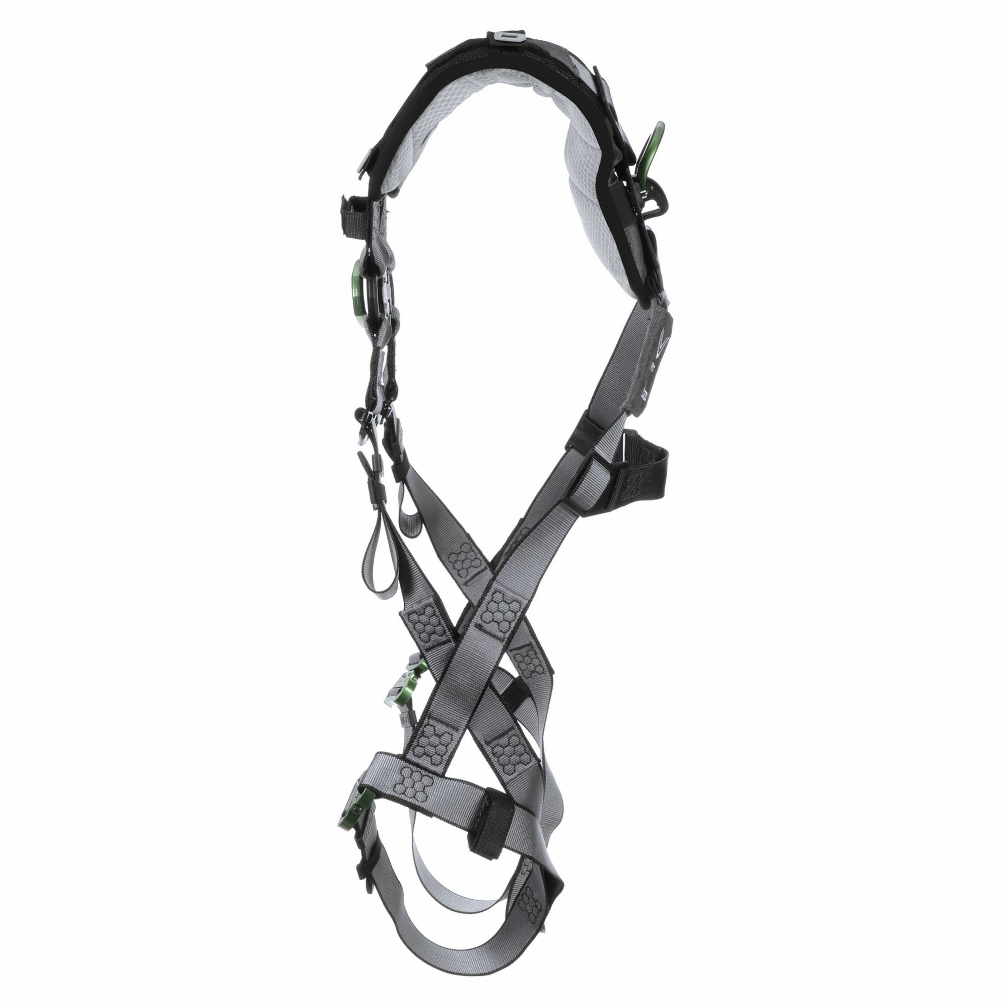 MSA Full Body Harness: Climbing, Vest Harness, Back/Chest, Stainless ...