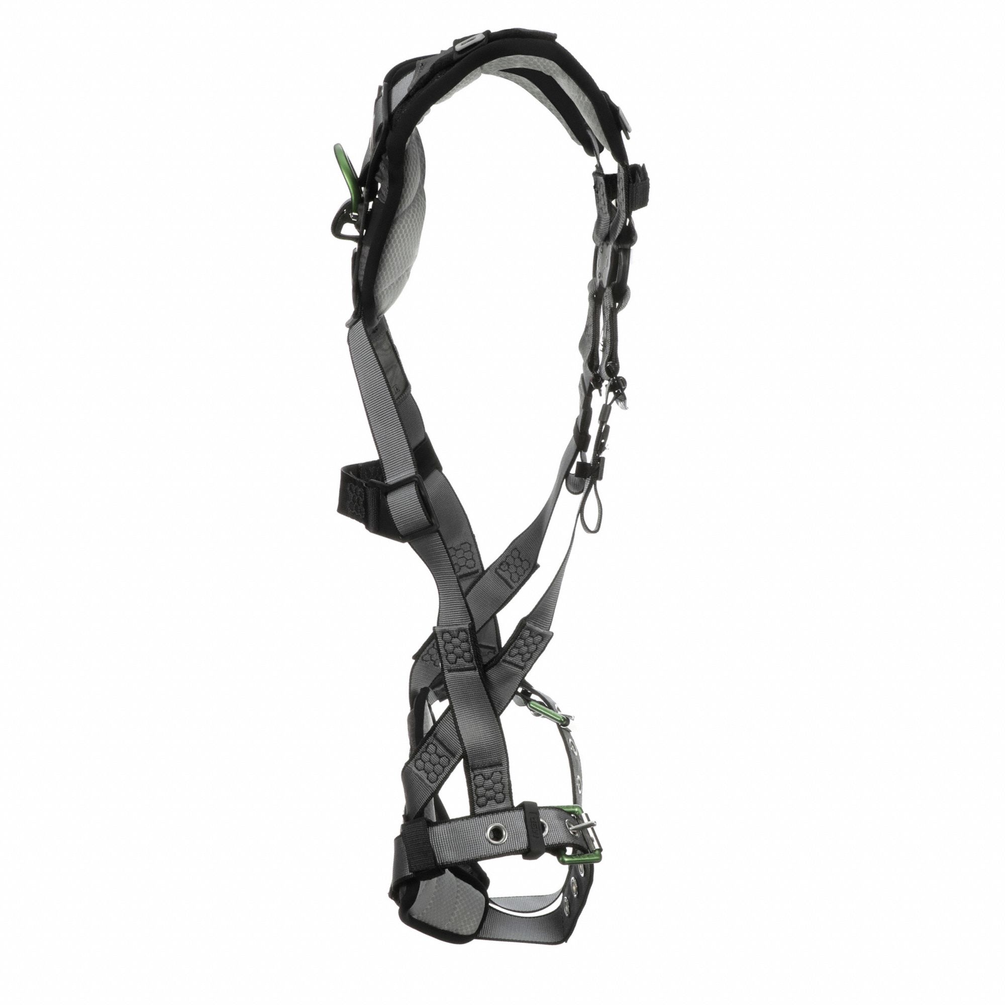 MSA Full Body Harness: Climbing, Vest Harness, Back/Chest, Stainless ...