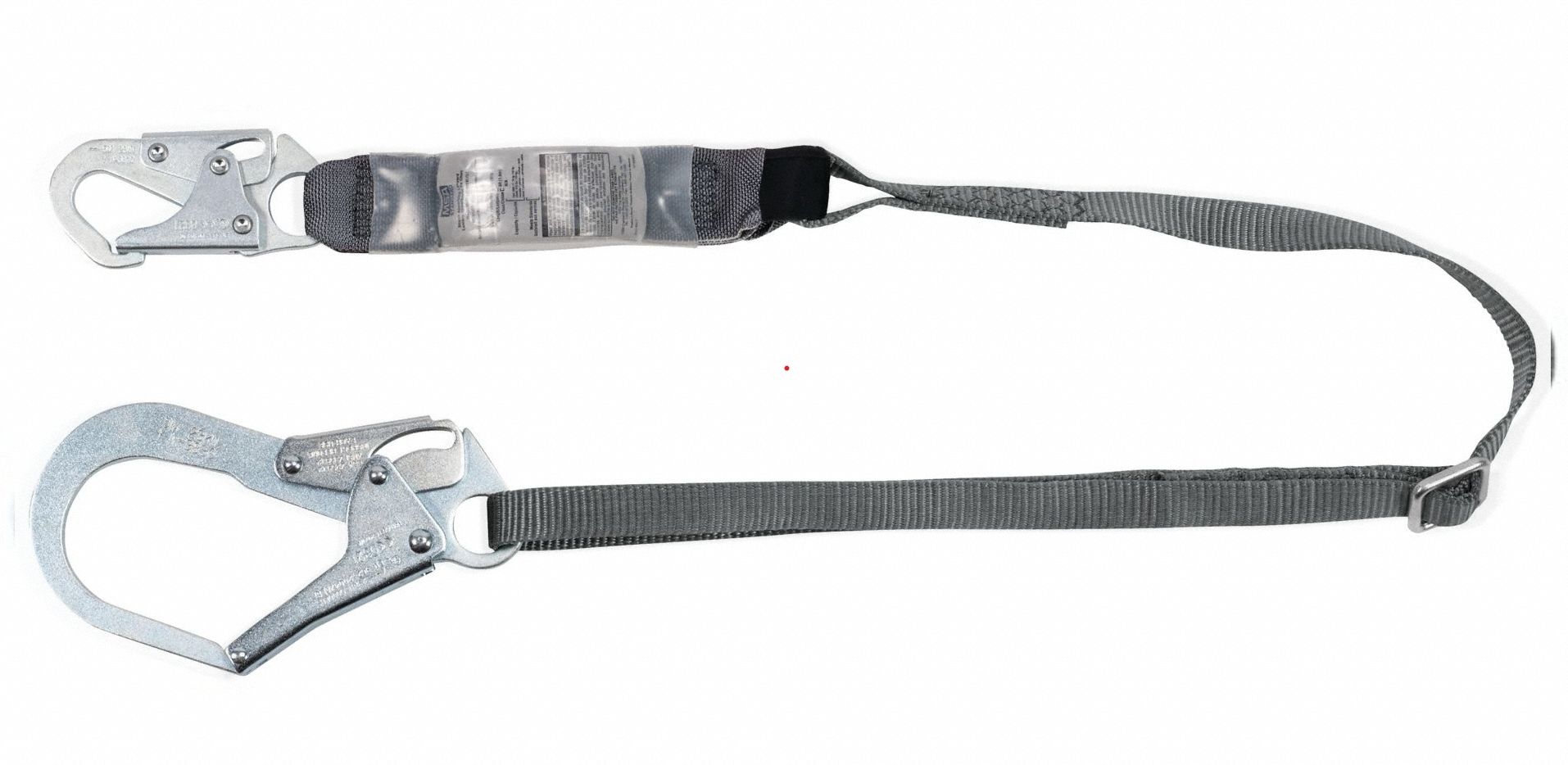 MSA, Shock Pack, Steel Snap Hook, Shock-Absorbing Lanyard - 197EJ2 ...