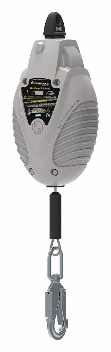 MSA, Stainless Steel Carabiner Anchor, Harness Steel Snap Hook, Self ...