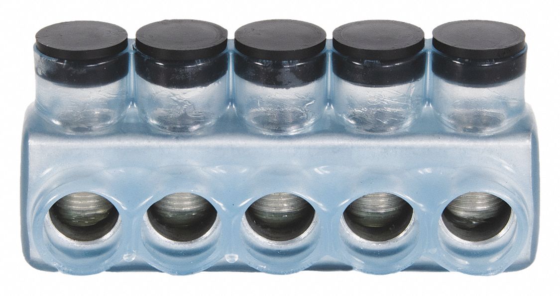 POLARIS Insulated Multitap Connector: 5 Ports, 6 AWG Min. Conductor ...