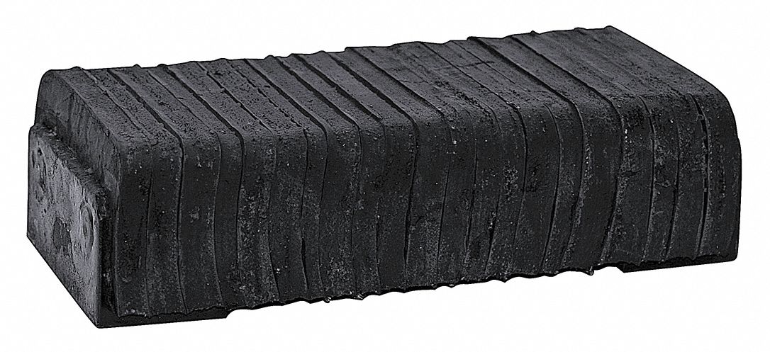 Rectangular, 2 1/2 in x 5 in x 10 in, Dock Bumper - 19A783|B9000 - Grainger