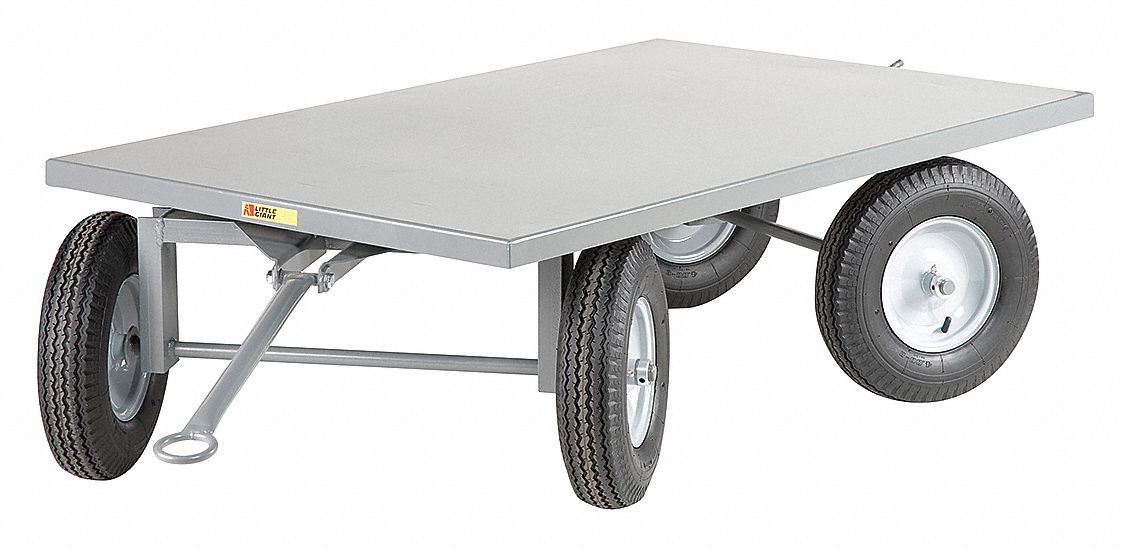 LITTLE GIANT, 2,000 lb Load Capacity, 60 inx36 inx19 in, Four Wheel ...