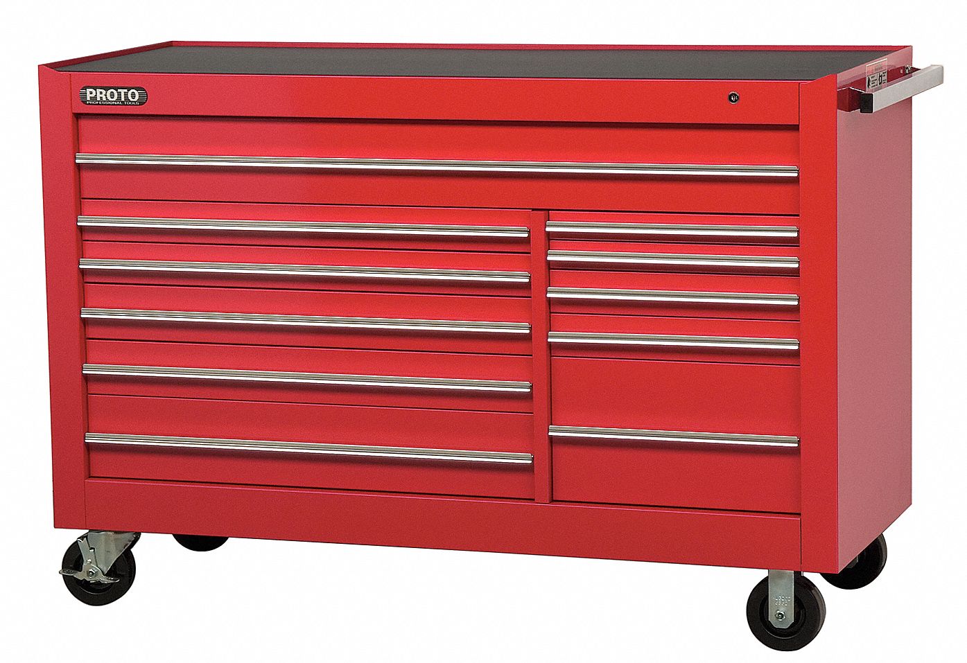 PROTO Rolling Cabinet, Number of Drawers 11 - 19C275|J456646-11BK ...