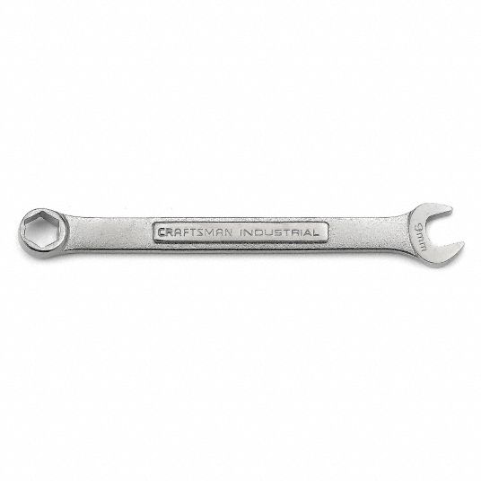 Combination Wrench, Alloy Steel, Satin, 4-29/32 in Overall Length ...