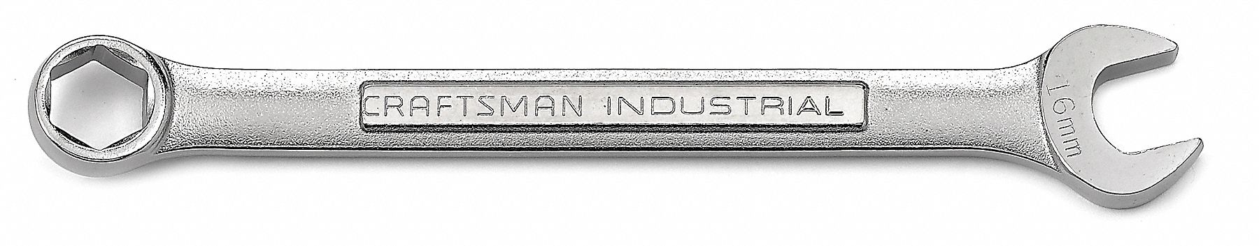 Combination Wrench, Alloy Steel, Satin, 8 in Overall Length - Grainger