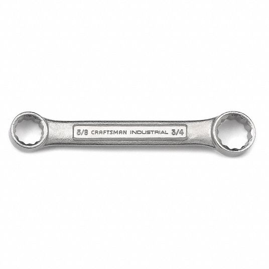 Box End Wrench, Alloy Steel, Satin, Overall Length 6 1/4 in - Grainger
