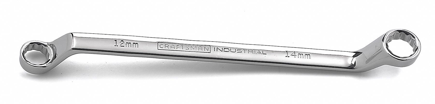 Box End Wrench, Alloy Steel, Full Polish, Overall Length 8 5/8 in ...
