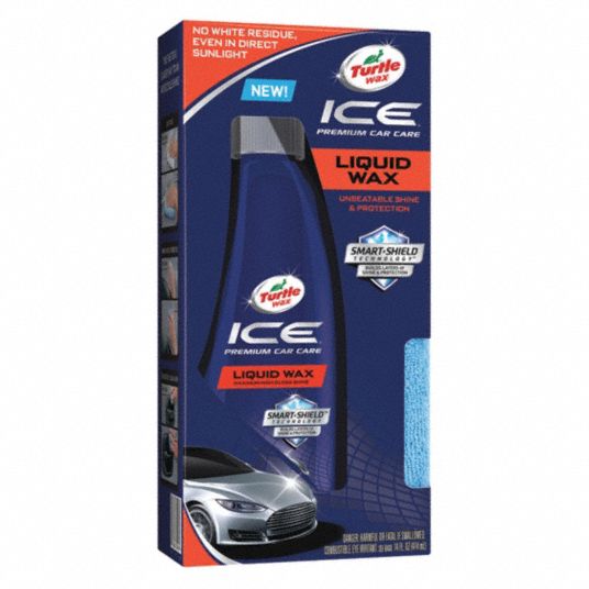 TURTLE WAX, 14 oz Container Size, ICE, Liquid Car Wax - 19D064|T468R ...