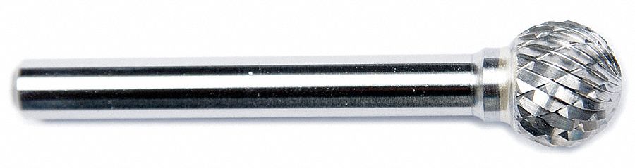 Ball, SD-3, Carbide Bur - 19D844|19D844 - Grainger