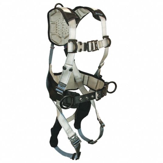 FALLTECH, Positioning, Vest Harness, Full Body Harness - 19F342|G7089L ...