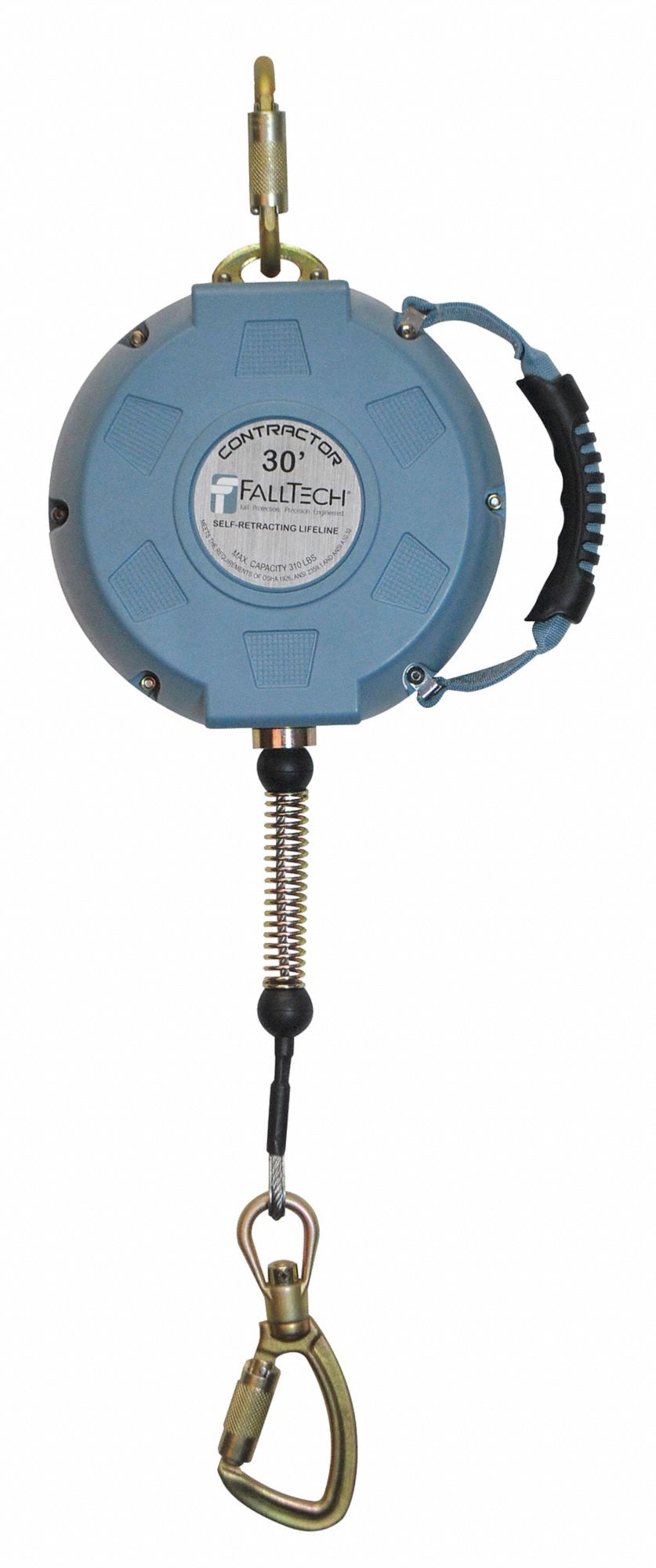 FALLTECH, 310 lb Capacity, Self-Retracting Lifeline - 19F365|727630C ...