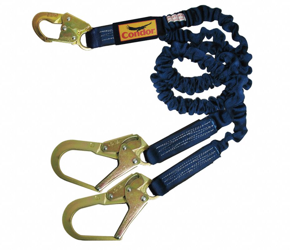 CONDOR Eslinga con Amortiguación, Azul, Sí, Acero, Poliéster, Malla ...