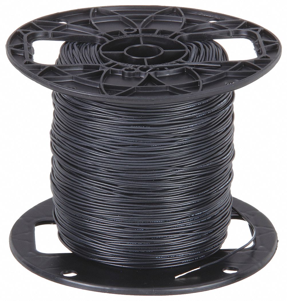 GENERAL CABLE, 22 AWG Wire Size, 1,000 ft Lg, Hookup Wire - 19G510 ...