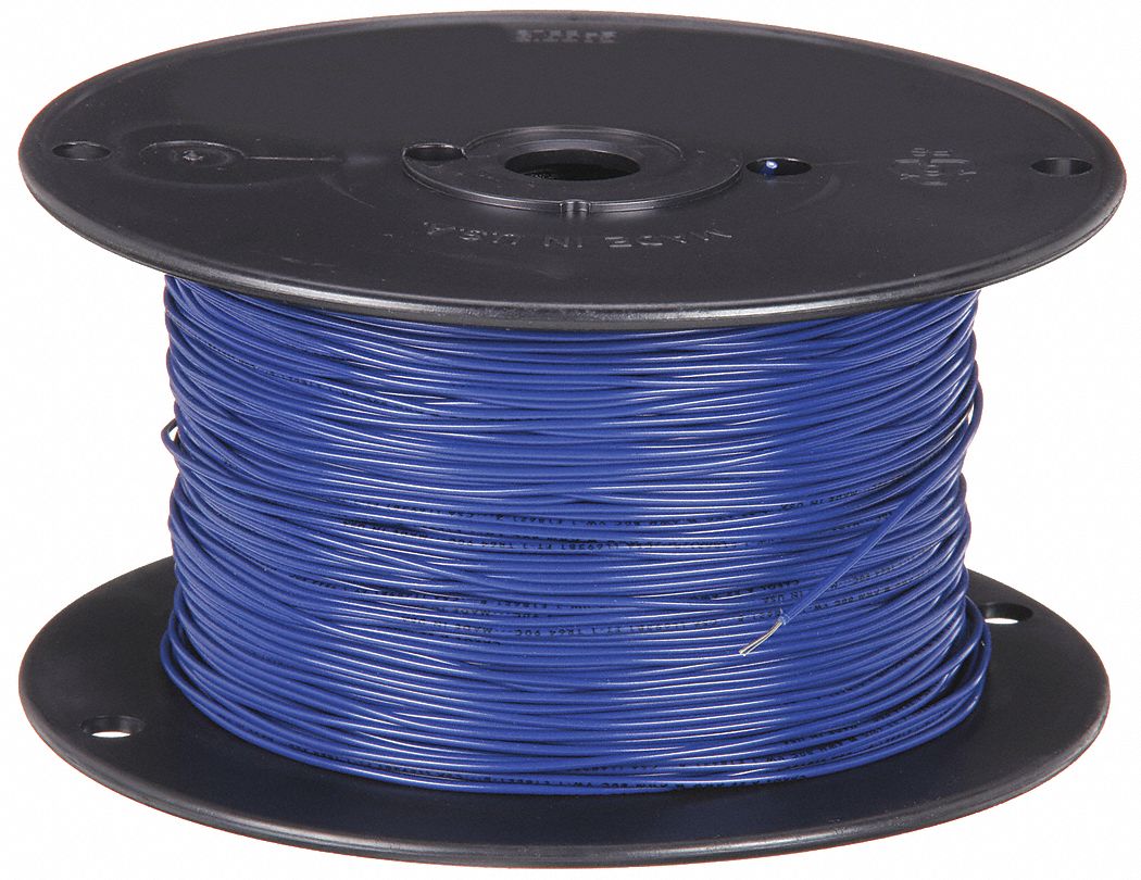 GENERAL CABLE, 22 AWG Wire Size, 1,000 ft Lg, Hookup Wire - 19G511 ...