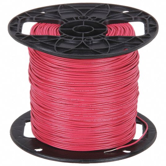 GENERAL CABLE, 20 AWG Wire Size, 1,000 ft Lg, Hookup Wire - 19G515 ...
