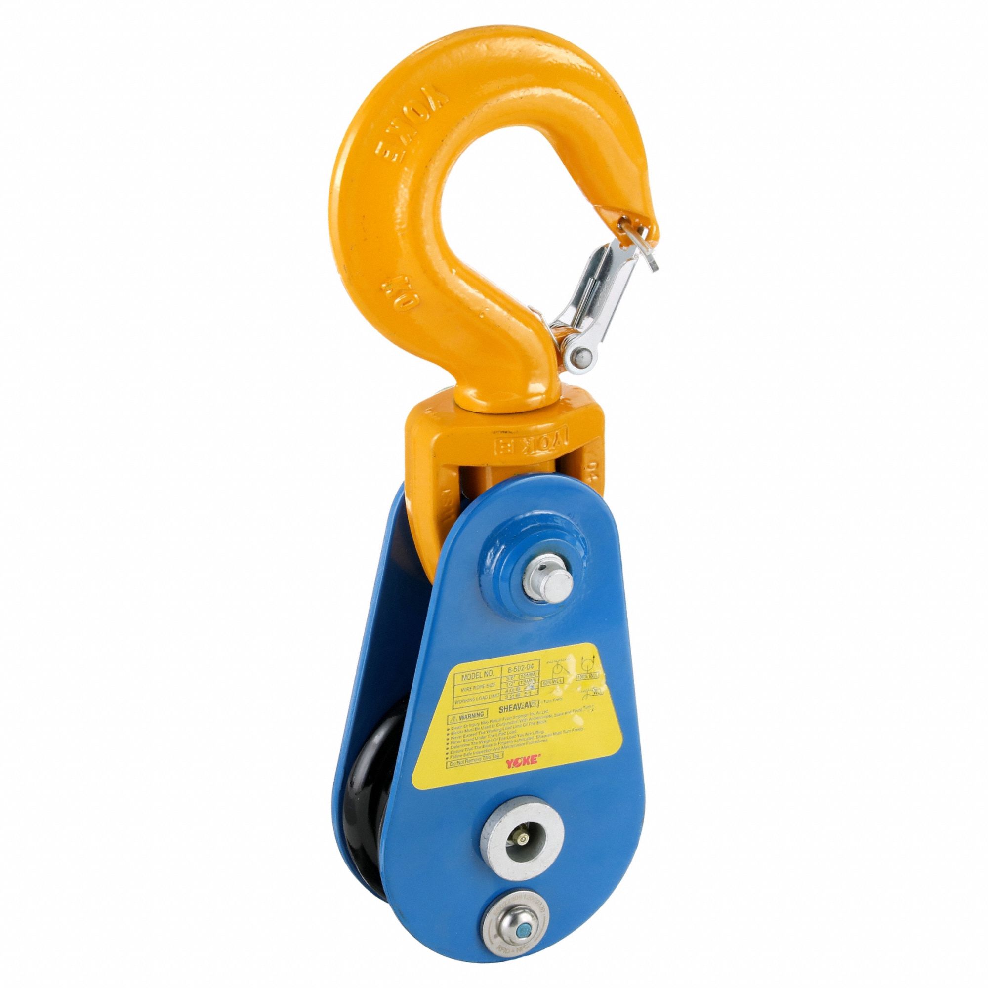 YOKE, Swivel, Pulling, Pulley Block - 19G653|6Y-4T4 - Grainger