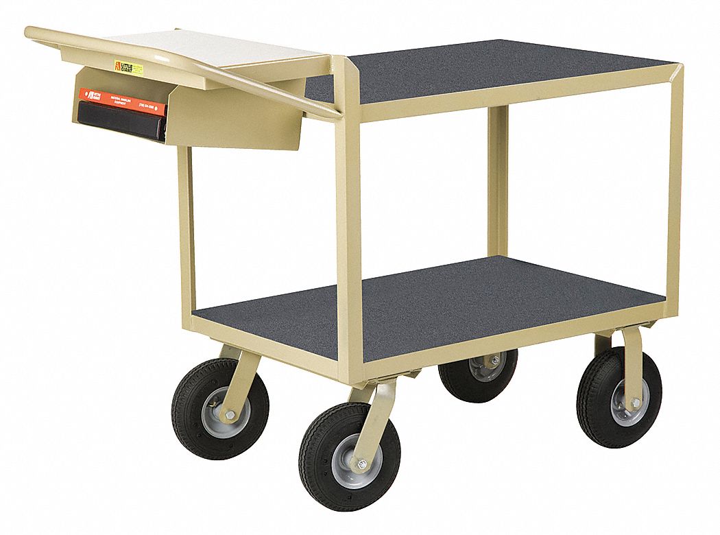 Order Picking Instrument Cart, Load Capacity 1200 lb, Number of Shelves ...