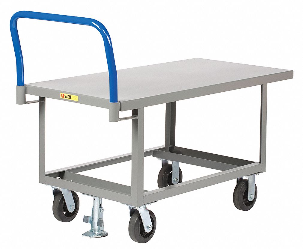 LITTLE GIANT, 2,000 lb Load Capacity, 48 in x 30 in x 26 in, Work ...