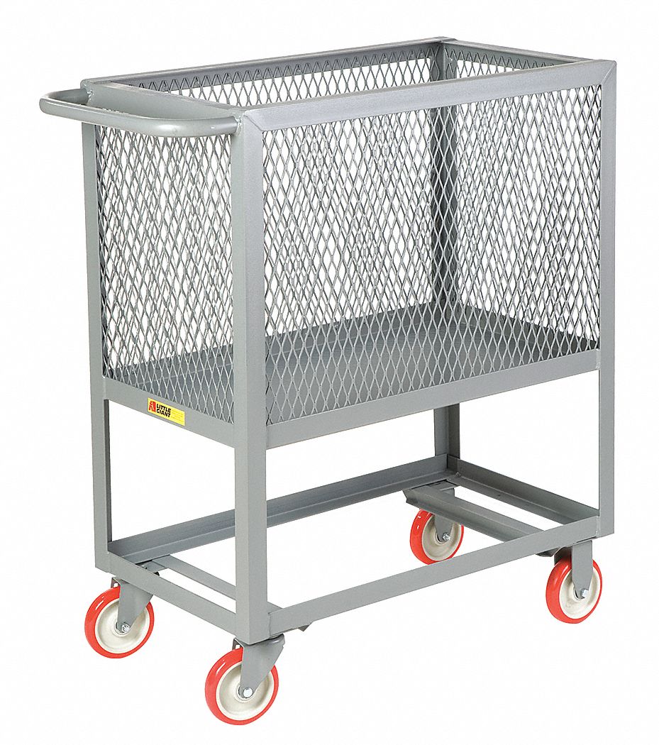 LITTLE GIANT, 2,000 lb Load Capacity, 41 in x 24 in x 40 in, Drop-Gate ...