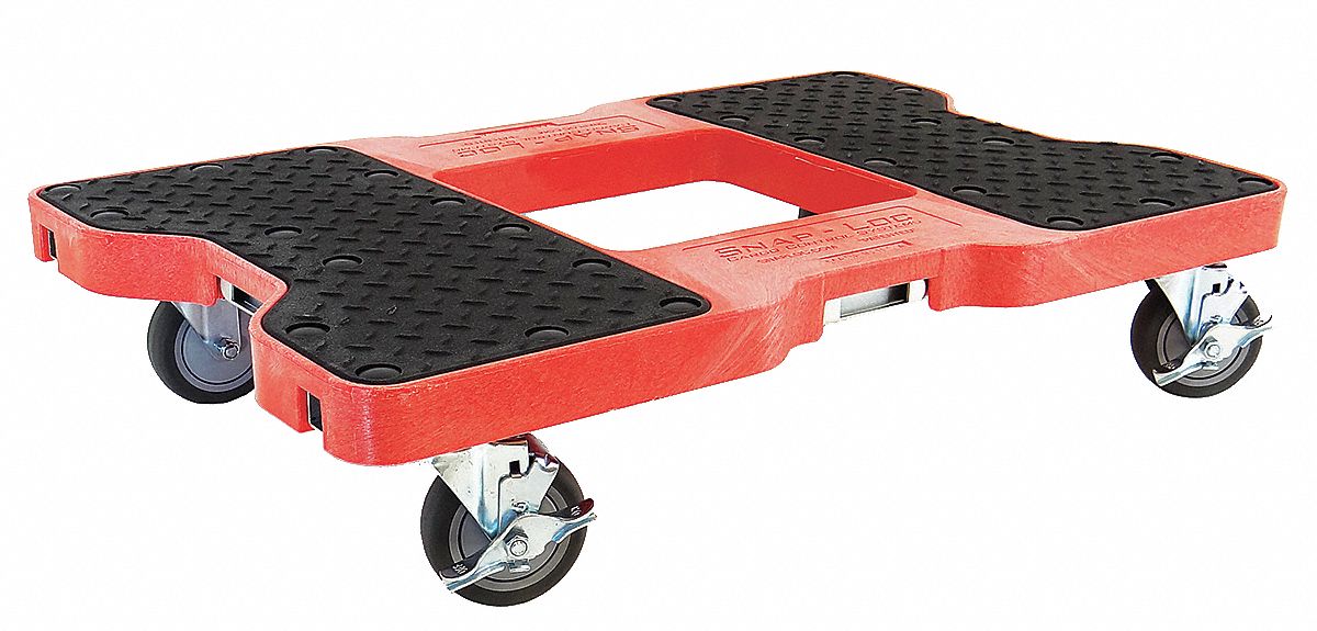 General Purpose Dolly, 1200 lb Load Capacity - Grainger