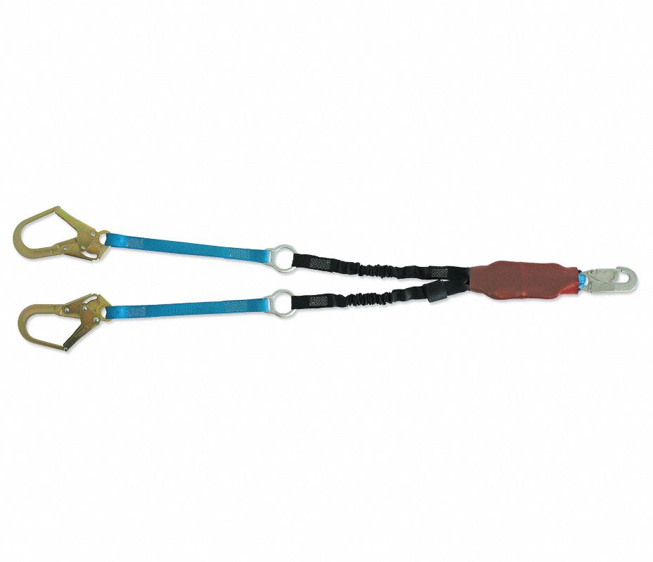 FALLSTOP Cuerda de Seguridad Amortiguadora 4-1/2 to 6 ft. Capacidad 310 ...