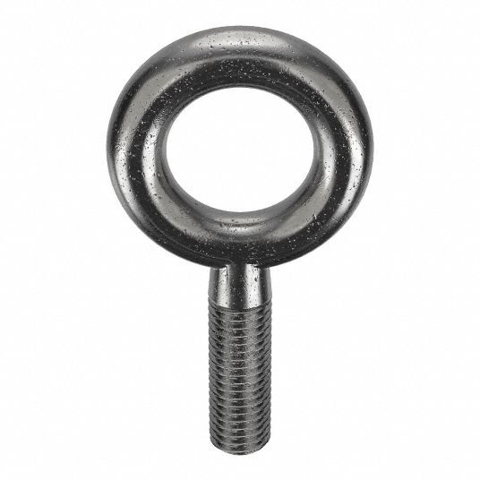 Without Shoulder, Steel, Machinery Eye Bolt - 19L117|K2007-LT - Grainger