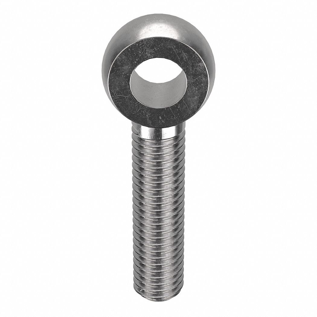 KEN FORGING, Stainless Steel, Plain, Fixed Rod End - 19L383|1AA-SSMACH ...