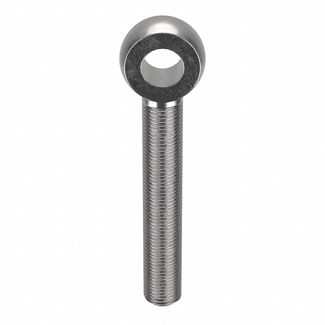 KEN FORGING, Stainless Steel, Plain, Fixed Rod End - 19L411|5A-SSMACH ...