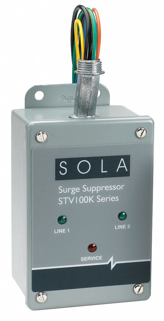 SOLAHD, Three Phase, 120/240V AC High Leg Delta, Surge Protection ...