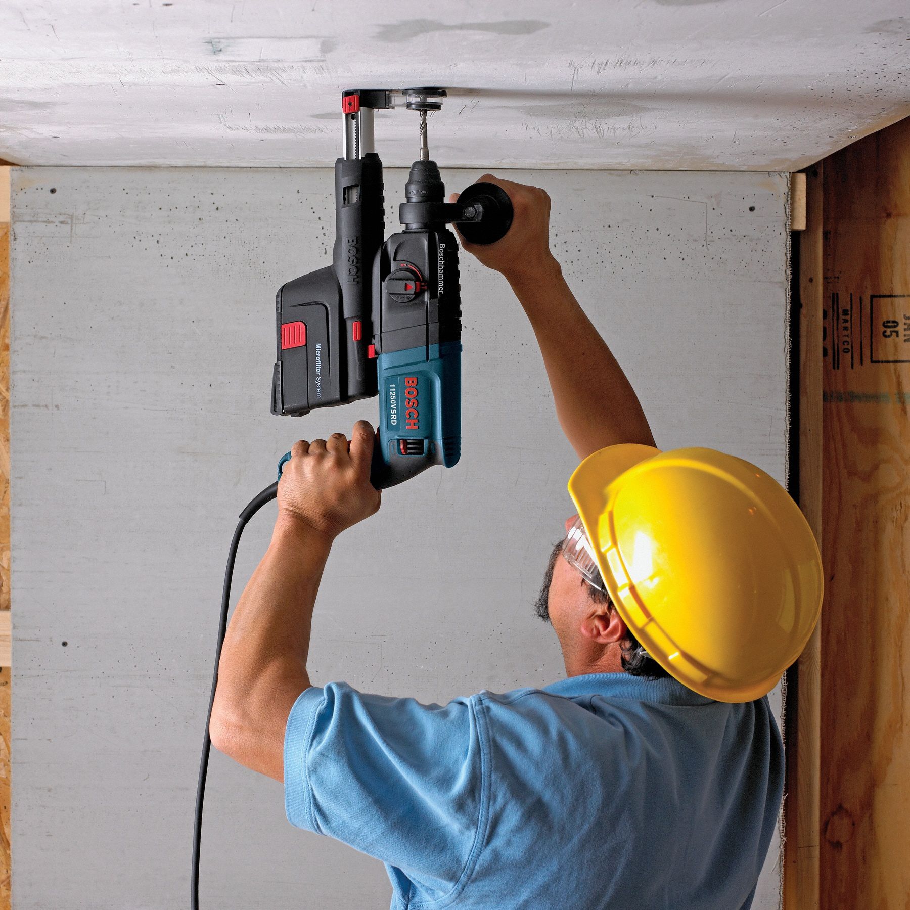 BOSCH Rotary Hammer: SDS-Plus, Pistol-Grip, 3/4 in Capacity, 1.6 ft-lb ...