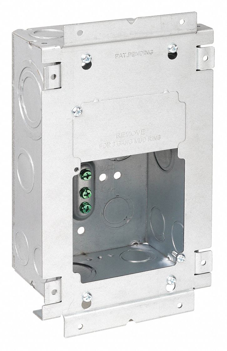 RACO, Steel, 2 Gangs, Electrical Box - 19L560|263 - Grainger