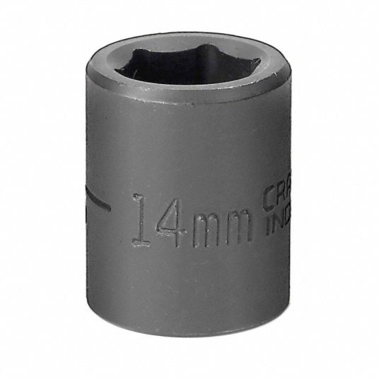 Impact Socket, Drive Type Square, Drive Size 3/8 in - Grainger