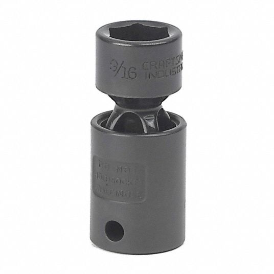 Impact Socket, Drive Size 3/8 in - Grainger