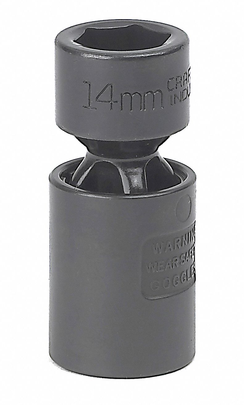 Impact Socket, Drive Size 3/8 in - Grainger
