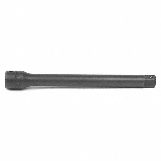Impact Socket Extension, Black Oxide, Overall Length 8 3/8 in - Grainger