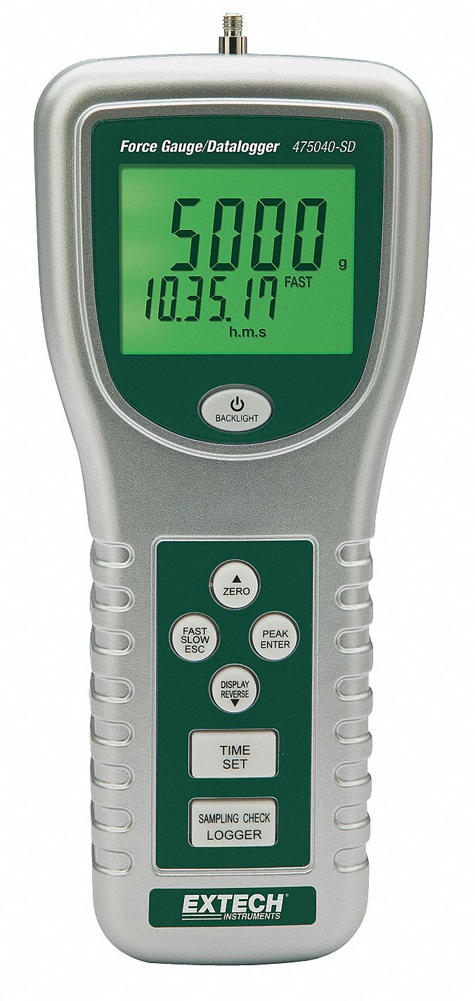 Digital Force Gauge with SD Card - Grainger