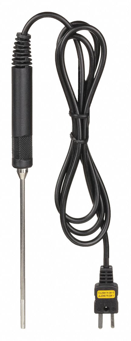 Thermocouple, Type J, Immersion Temperature Probe - 19L863|801515 ...