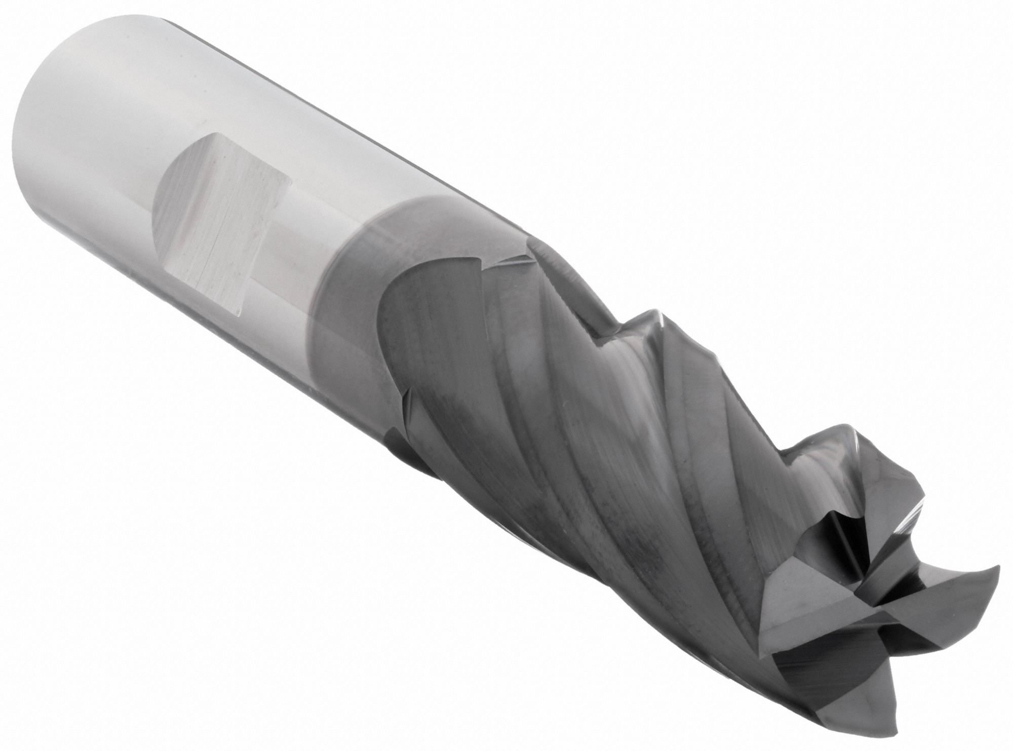 Carbide, 4 Flute, Square End Mill - 19LF45|206-001203F - Grainger