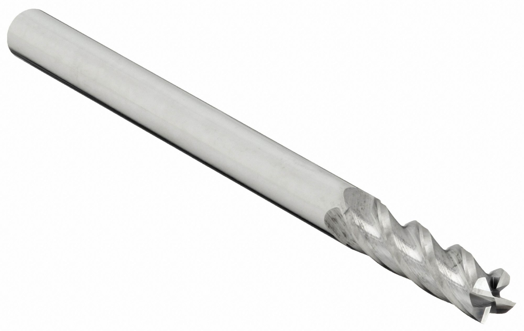 Carbide, 4 Flute, Square End Mill - 19LL54|218-001020 - Grainger