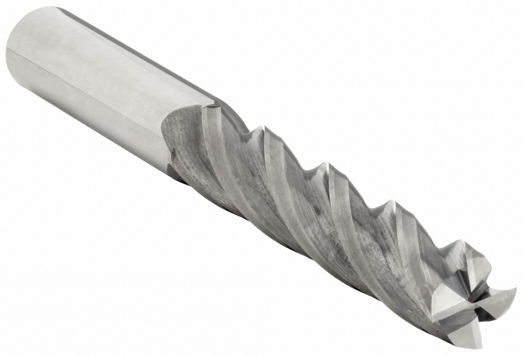 Carbide, 4 Flute, Square End Mill - 19LL88|218-001101 - Grainger