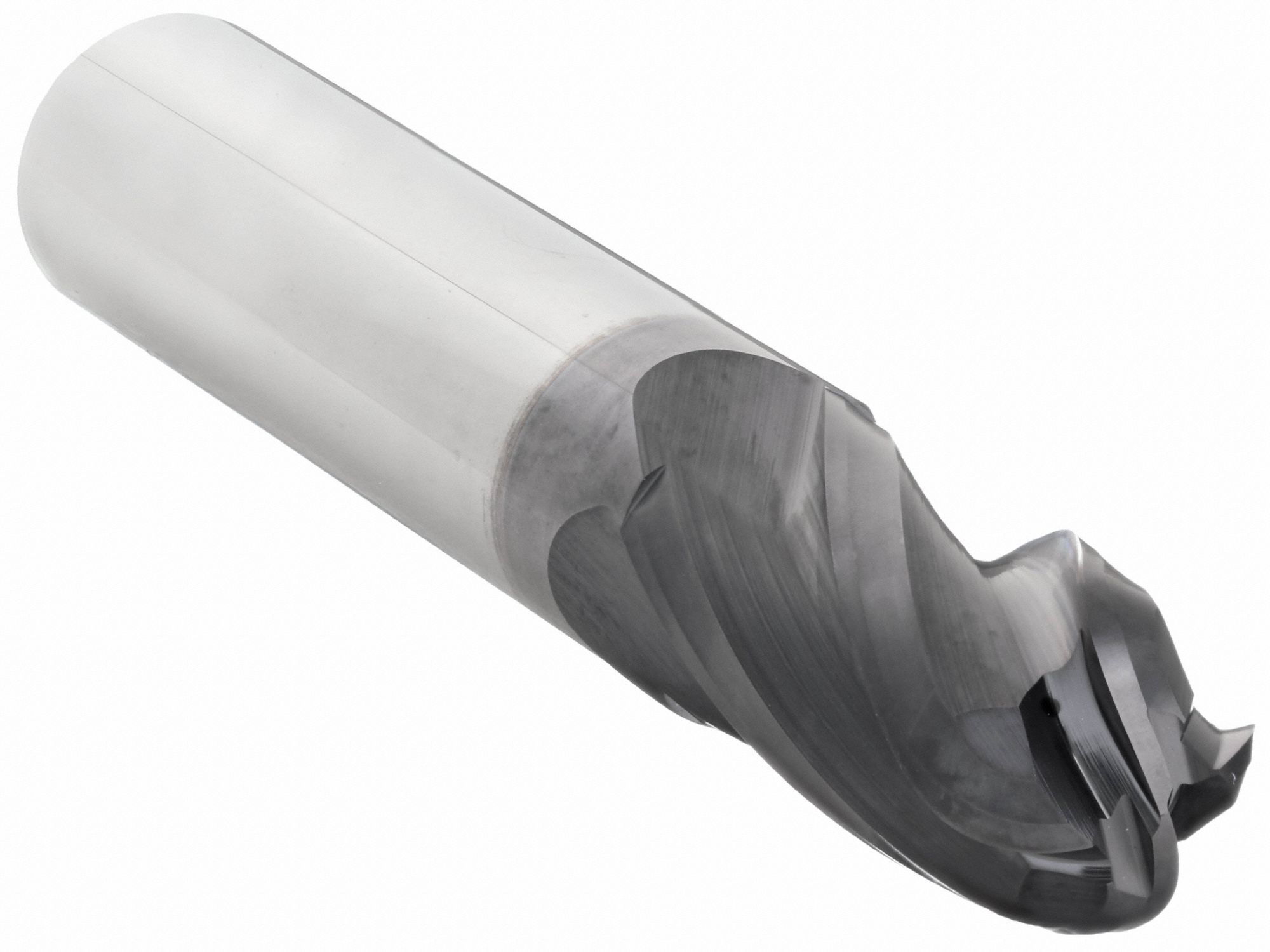 Carbide, AlTiN Coated, Ball End Mill - 19LR57|223-001560B - Grainger