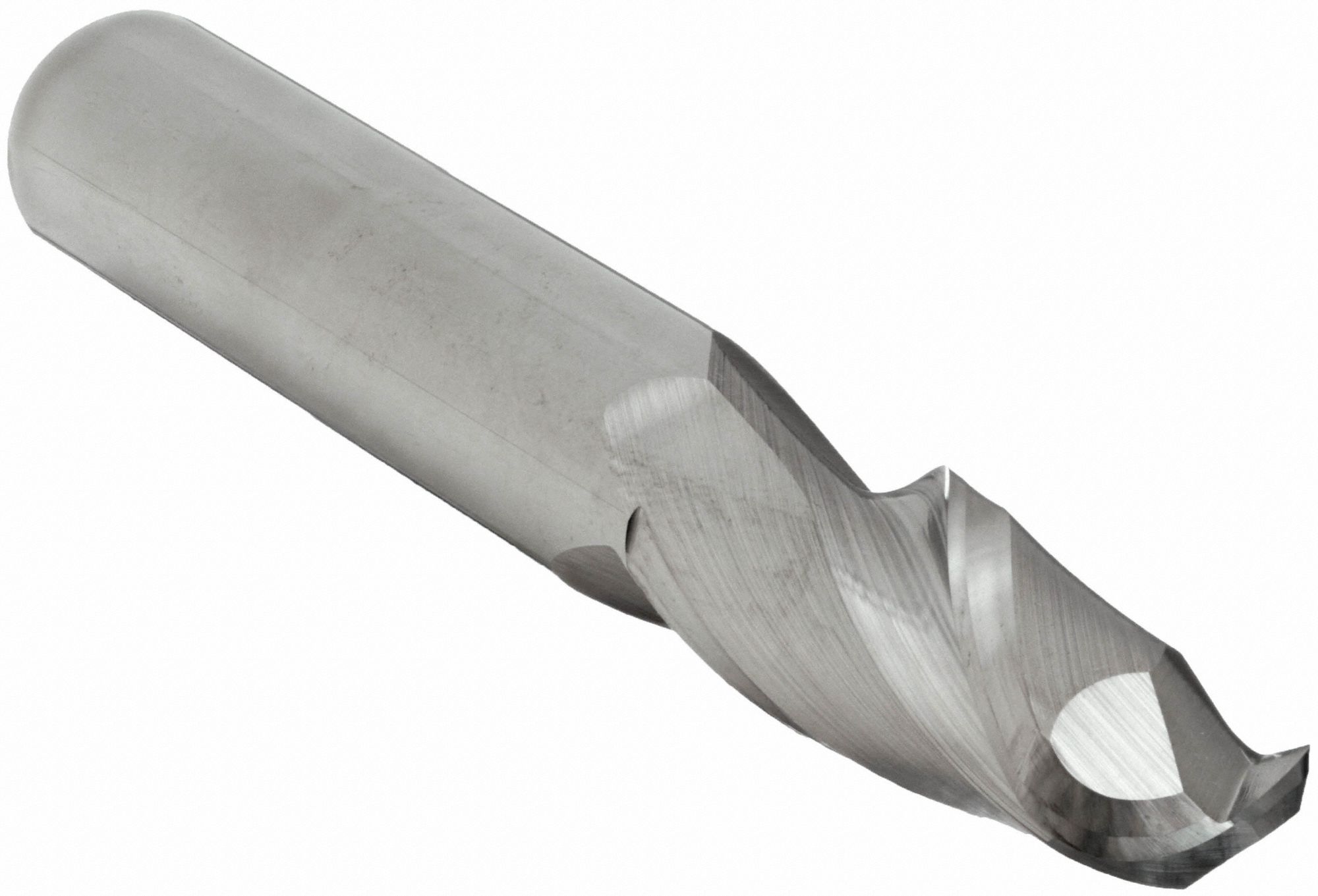 2 Flutes, 5/8 in Milling Dia., Ball End Mill - 19LR92|224-001070 - Grainger