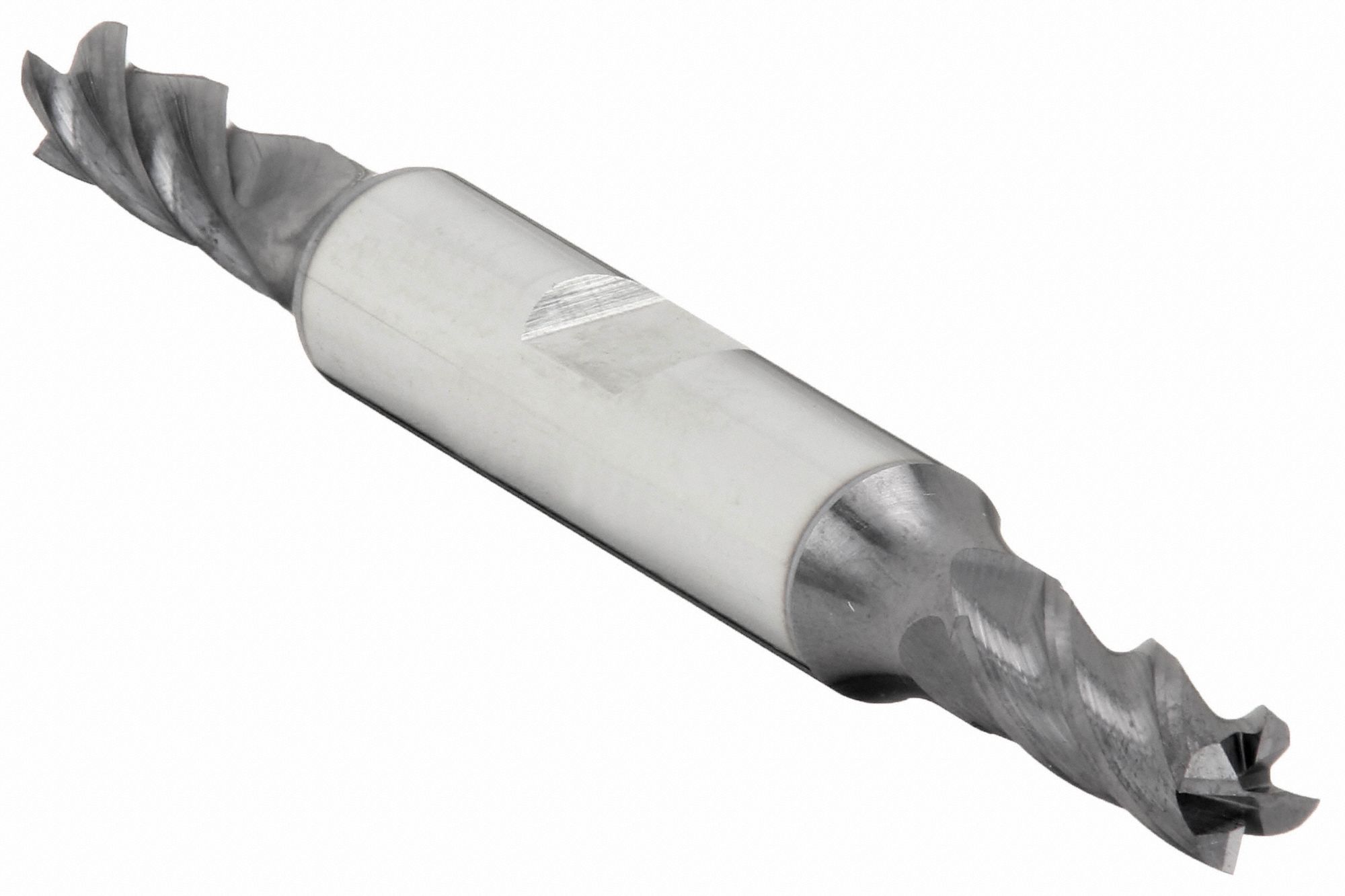 4 Flutes, 1/4 in Milling Dia., Square End Mill - 19LV33|239-001043 ...